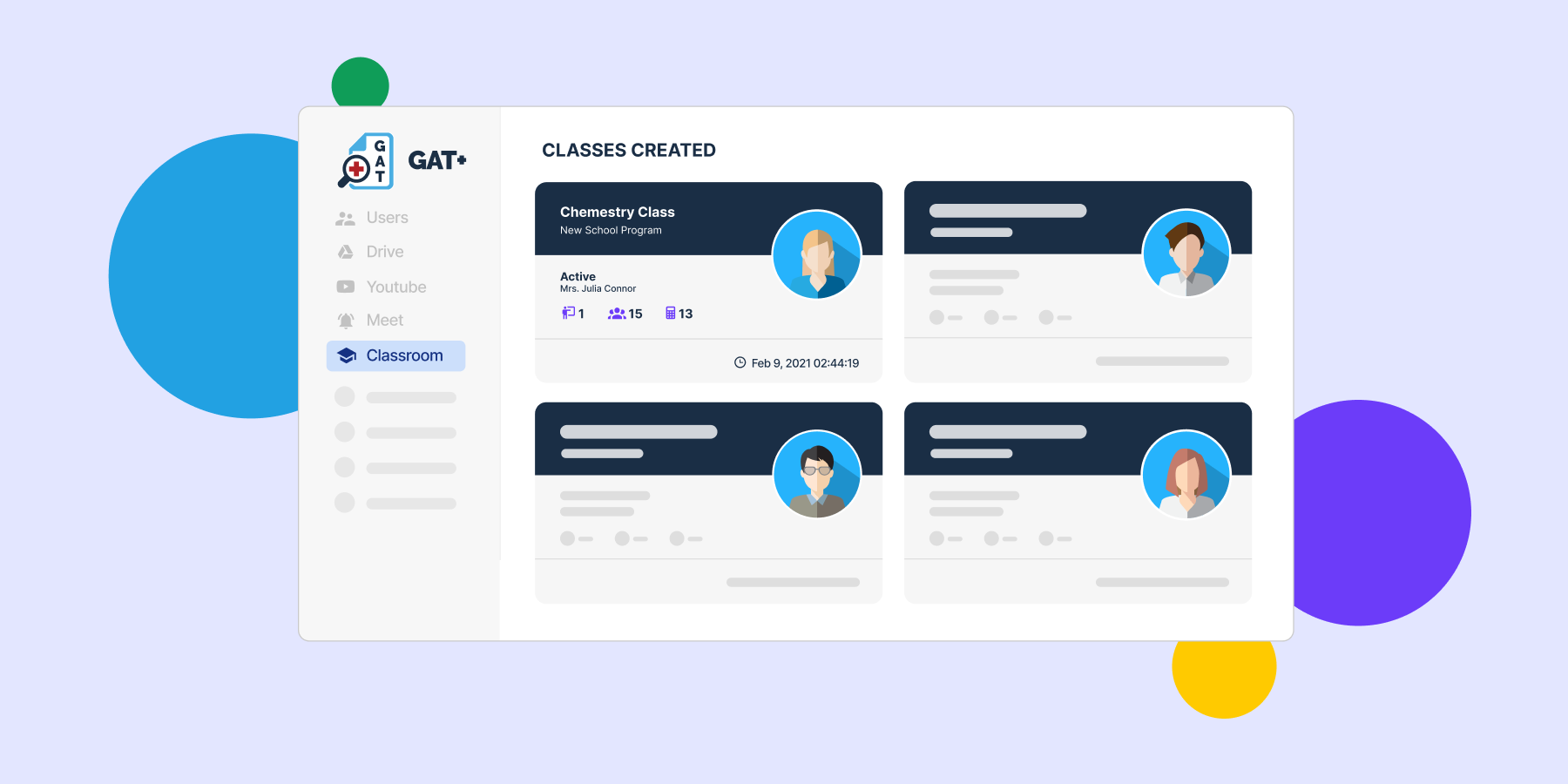 GAT+ - GAT for Education