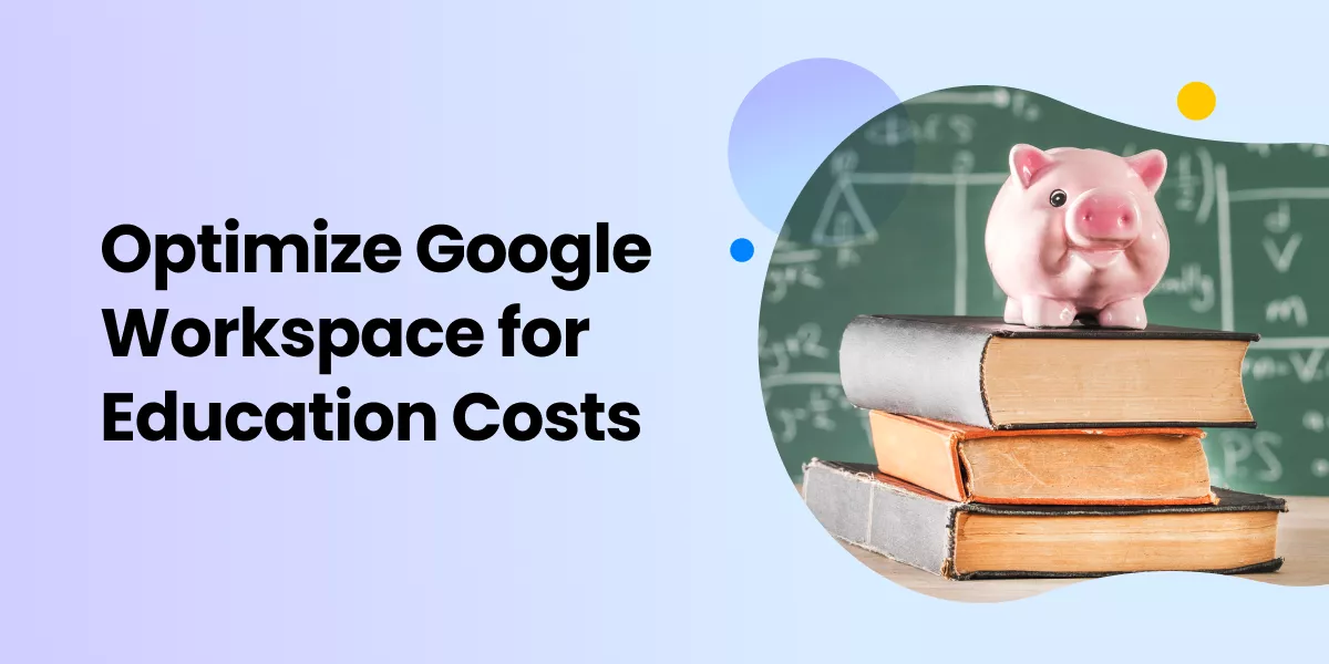Optimize Google Workspace for Education Costs