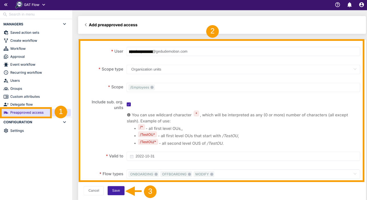 Delegated Access - GAT Knowledge Base