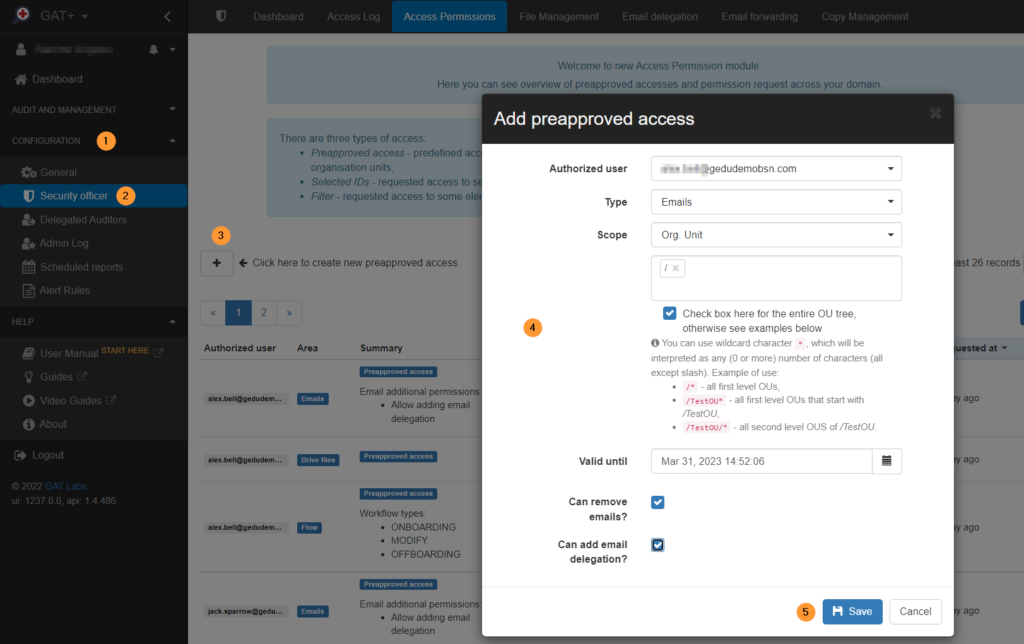 How to Set Up Pre-approval for Any User - GAT Knowledge Base