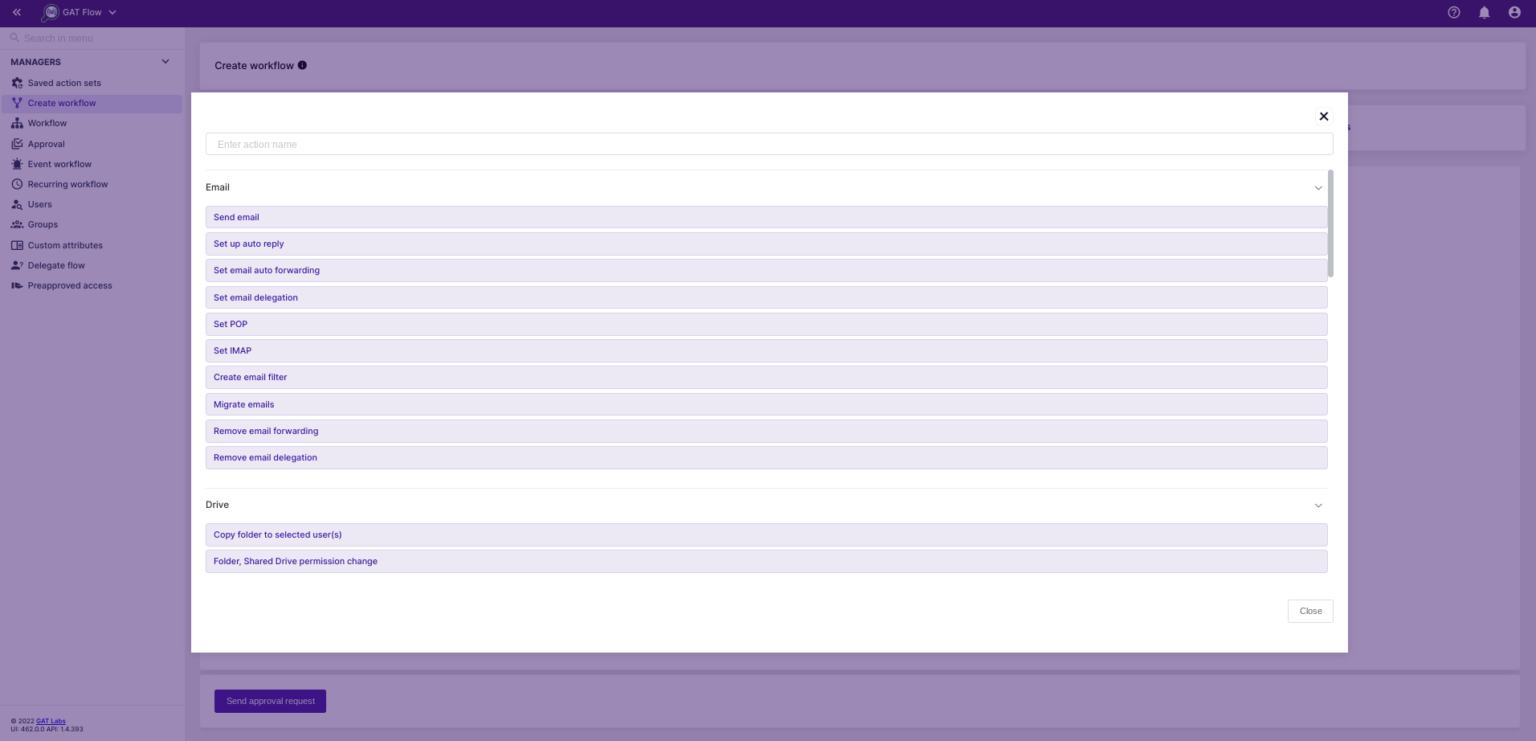 GAT Flow: Creating a Workflow