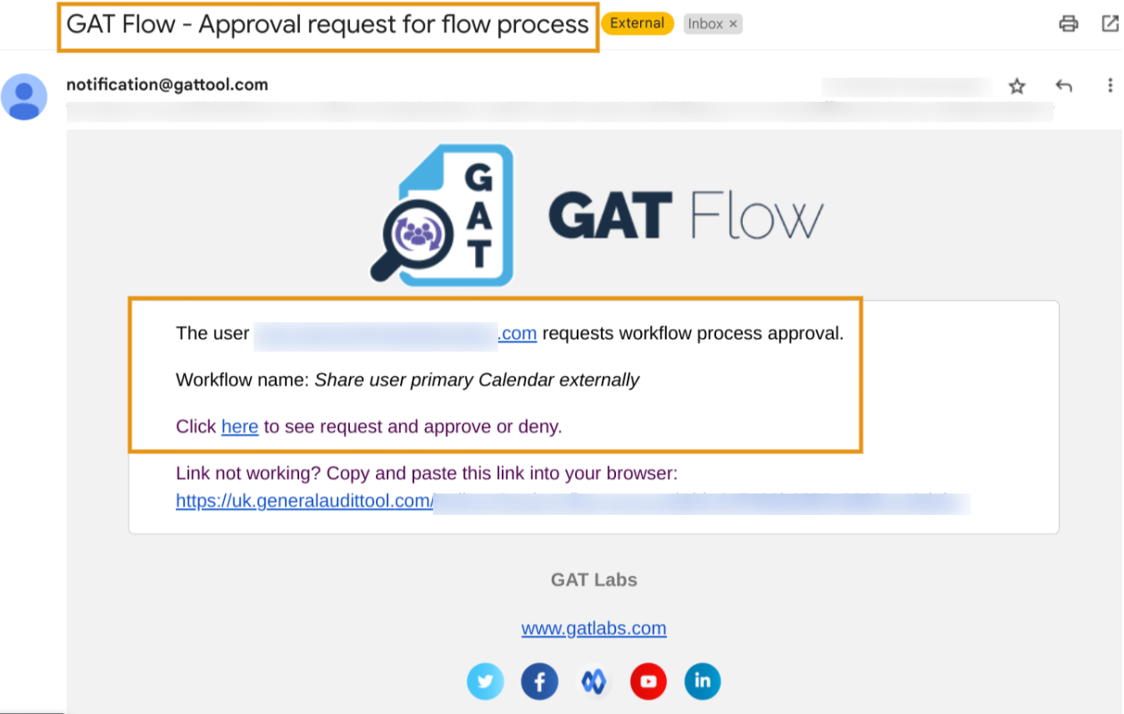 Share Primary Google Calendars with External Users via GAT Flow - GAT Knowledge Base